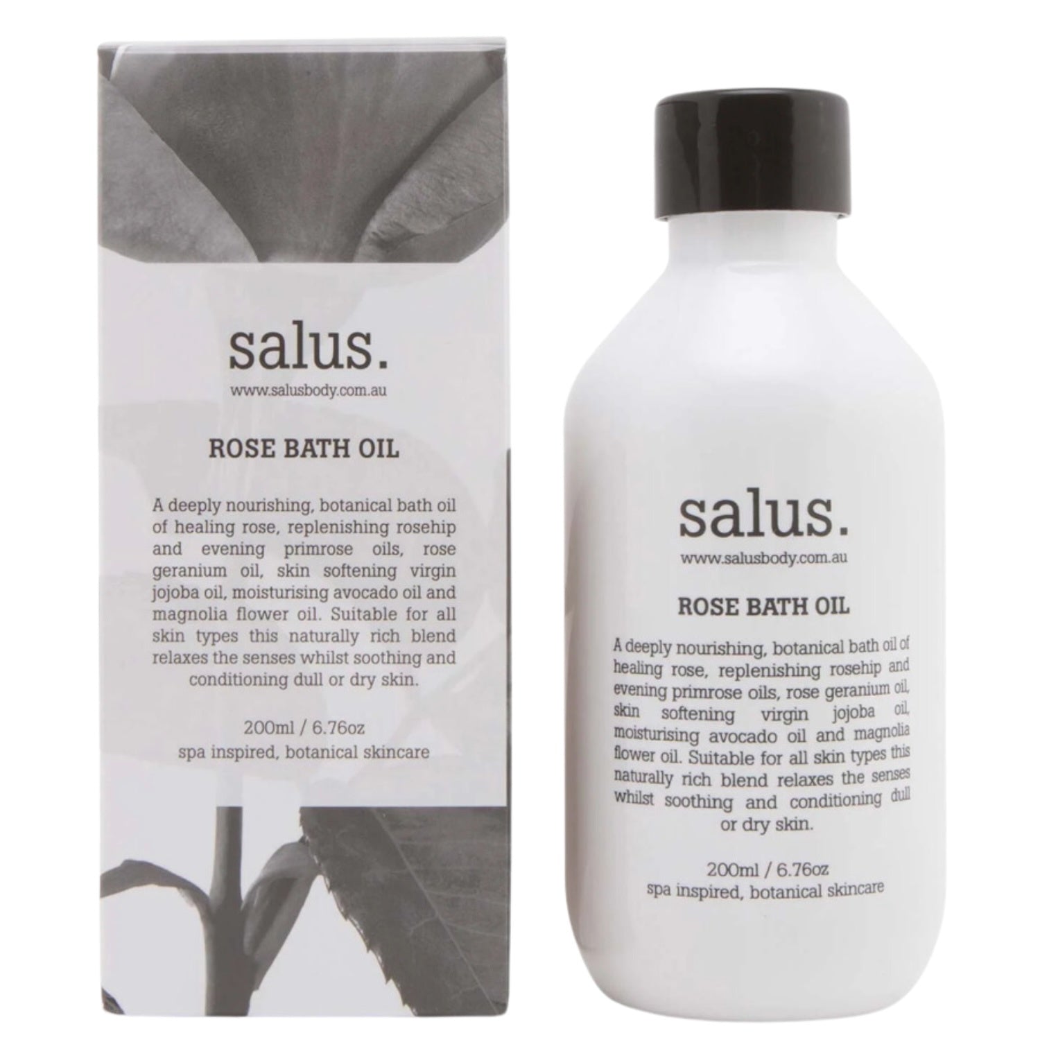 Salus Rose Bath Oil – Edmonds and Greer